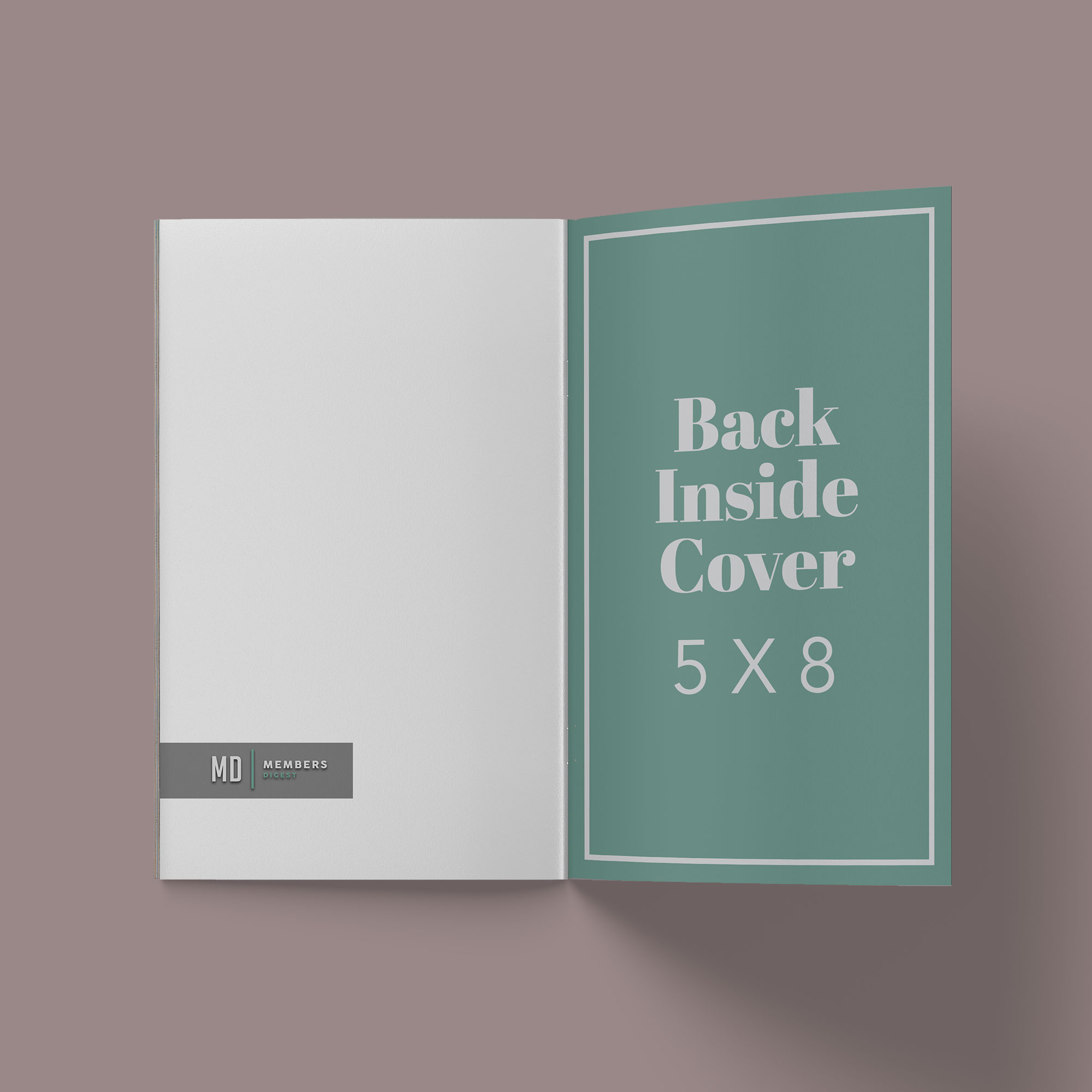 Back Inside Cover – The Members Digest